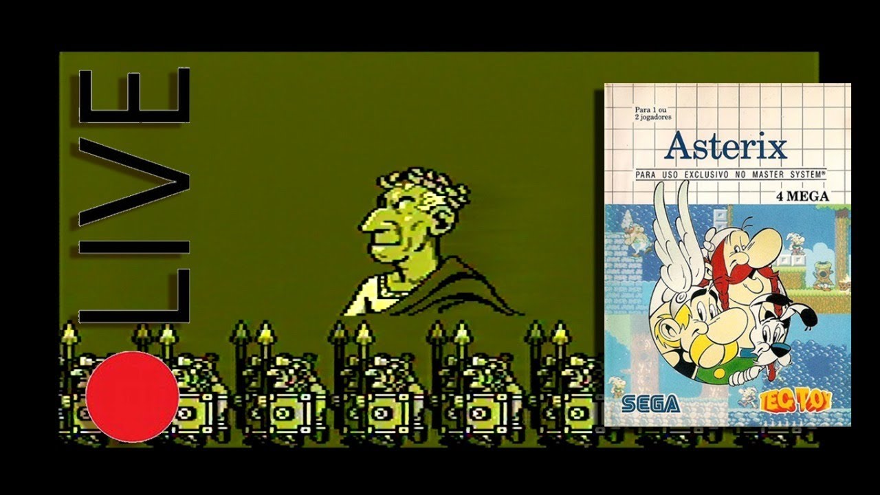 LIVE! Asterix - Master System - YouTube