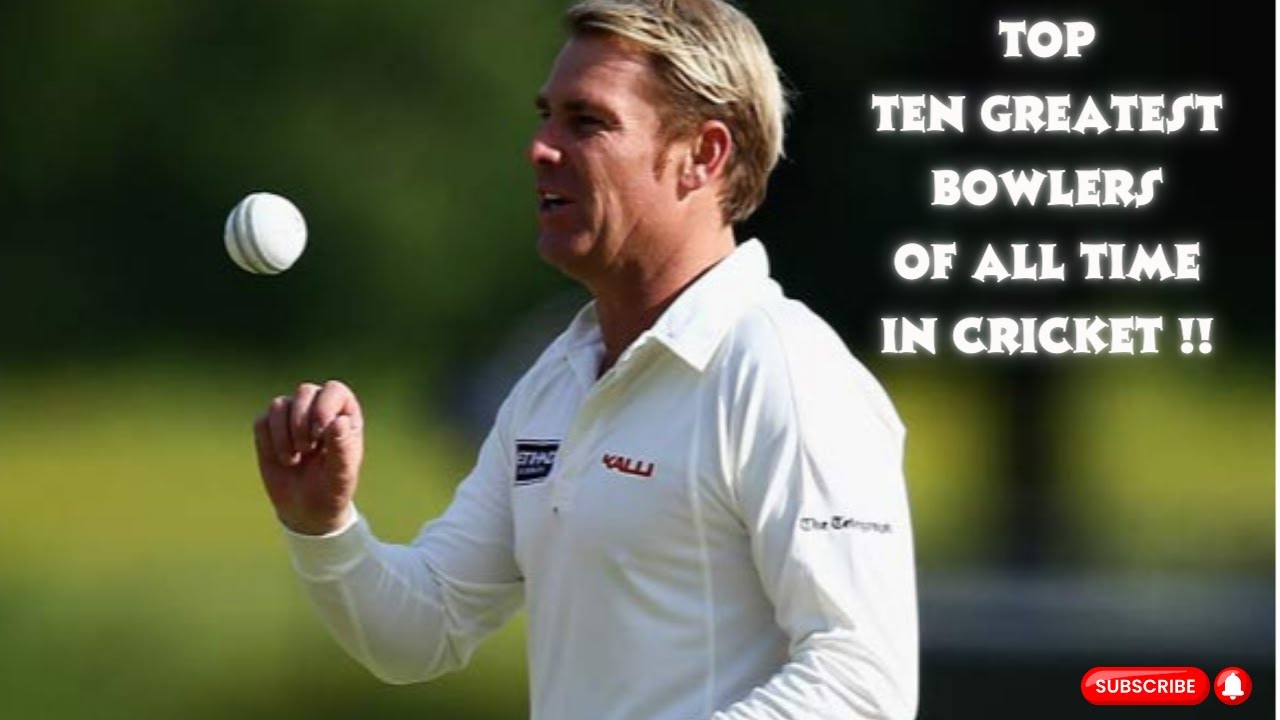 GREATEST BOWLERS OF ALL TIME | दस घातक गेंदबाज़ | #cricket - YouTube