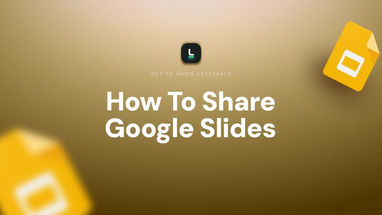 How To Share Google Slides | Collaborate in Real Time with Anyone - YouTube