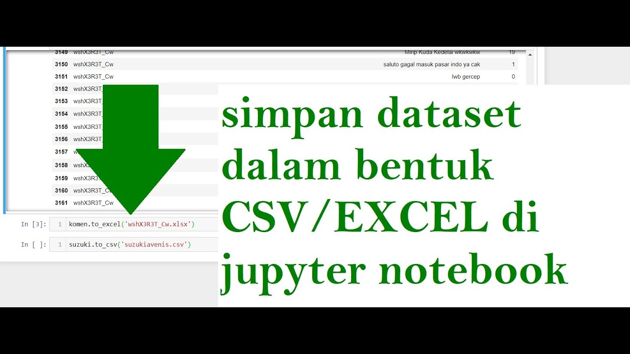 Save To Csv Or Excel Format In Jupyter Notebook Shorts Datascience Jupyternotebook Youtube