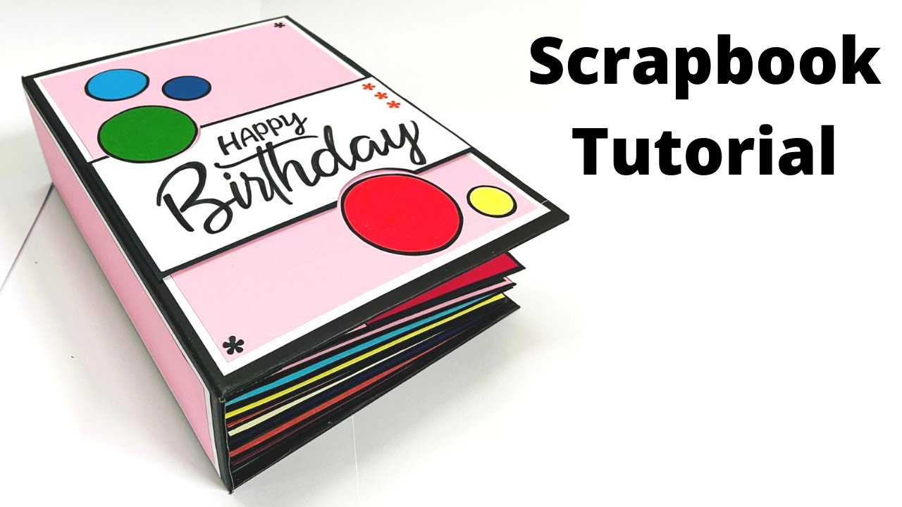 how to make scrapbook for school project | diy file for school project ...