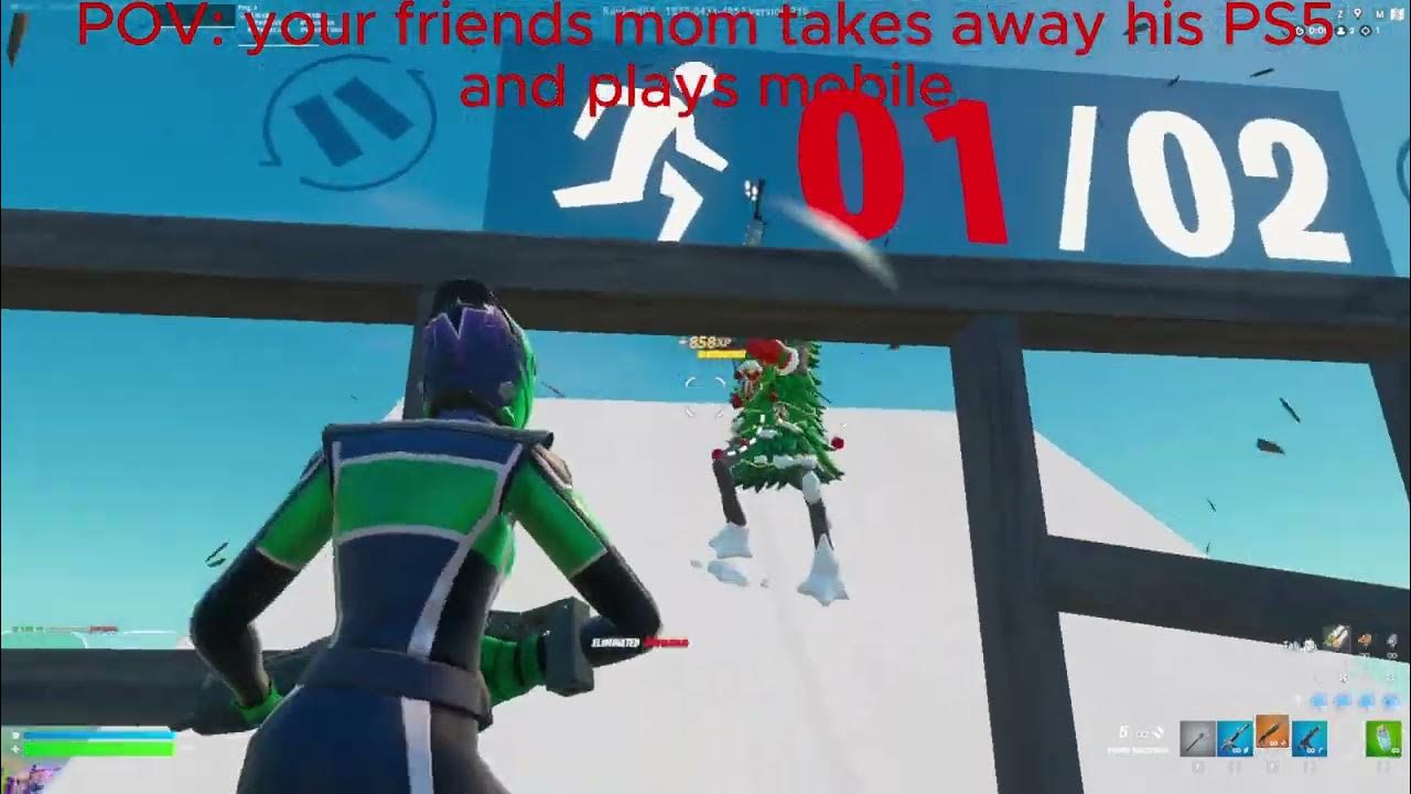 POV: Your friends mom takes his PS5 so plays on mobile. - YouTube
