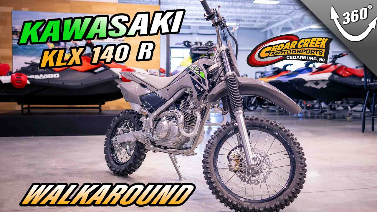 Walkaround | 2024 Kawasaki KLX®140R - YouTube