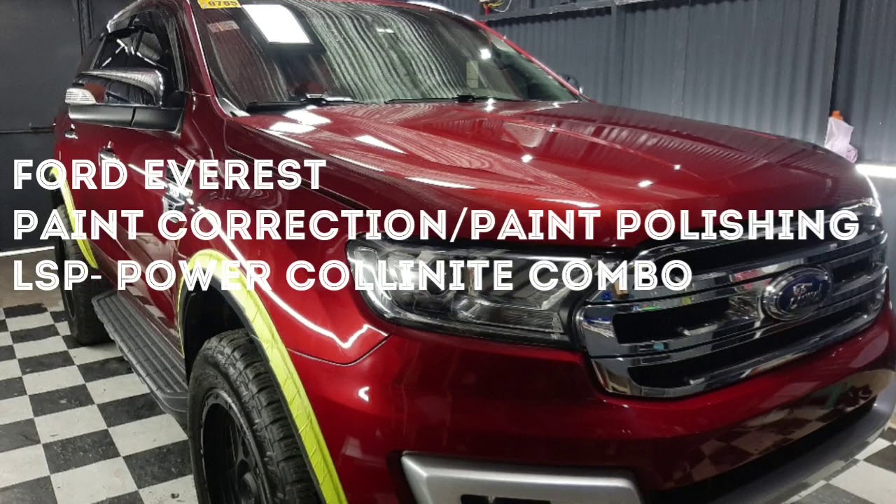 Paint Polishing Correction - Ford Everest - YouTube