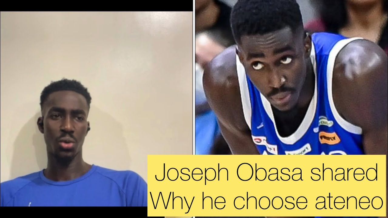 Joseph Obasa shared why he choose ateneo - YouTube