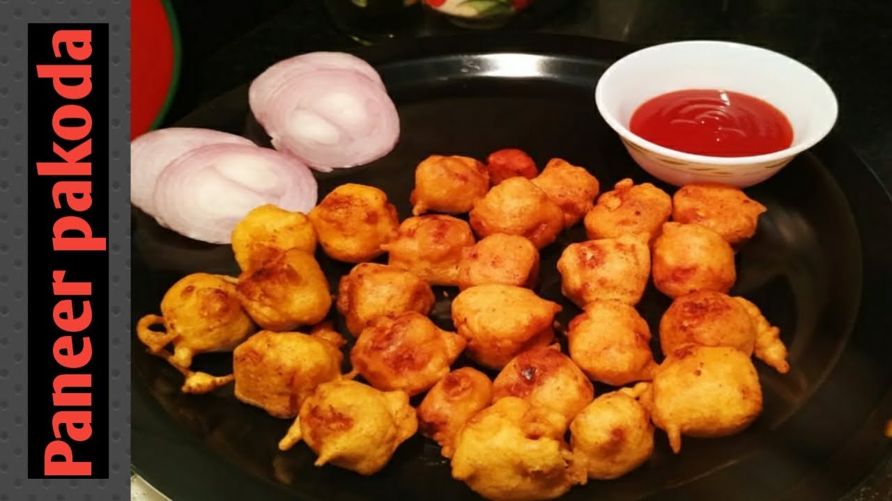 Paneer pakoda recipe|How to make paneer pakora at home|Evening snacks ...