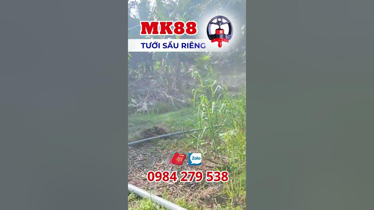 MKA | Béc tưới MK88 120 L/h tưới sầu riêng đặt hàng 0984 279 538 #mk88 #MKA #sầu_riêng - YouTube