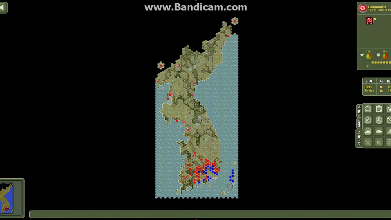 The Operational Art of War IV - Korea '50 - North - Timelapse. - YouTube
