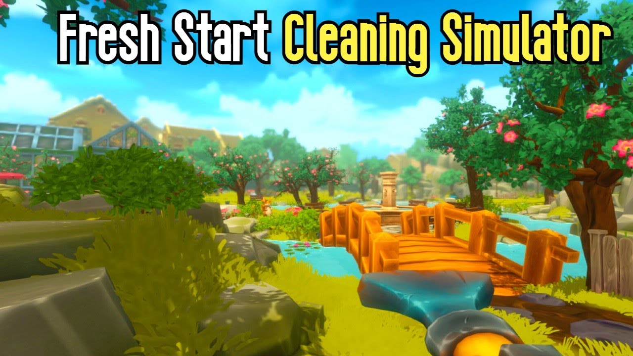 Peacefully Cleaning The World! - Fresh Start Cleaning Simulator - YouTube