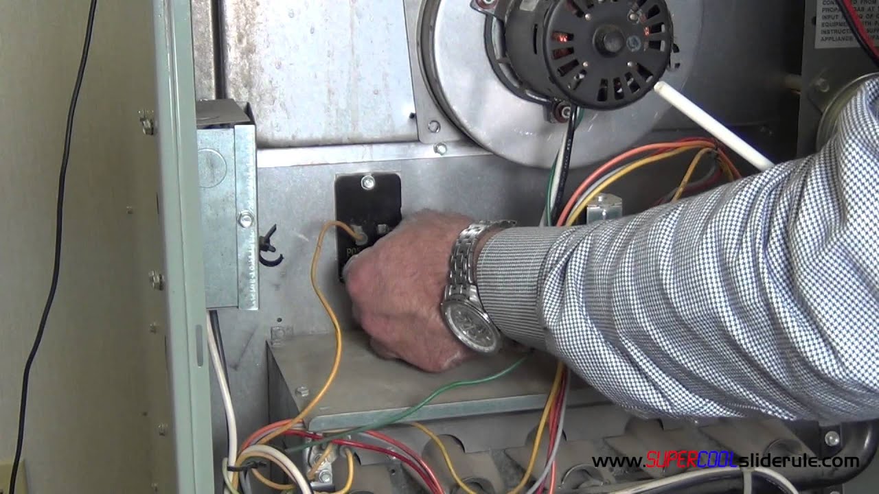 How to test a plenum thermostat - YouTube