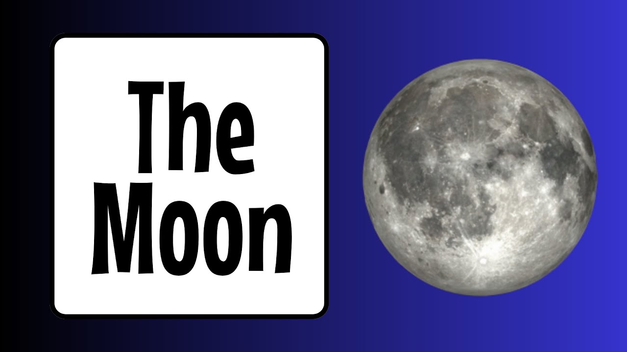 The Moon: Easy Science for KS1 & KS2 | 60 Seconds of Wow - YouTube
