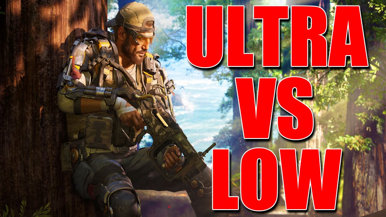 Call of Duty: Black Ops 3 ULTRA Vs. LOW Settings 1080p - YouTube