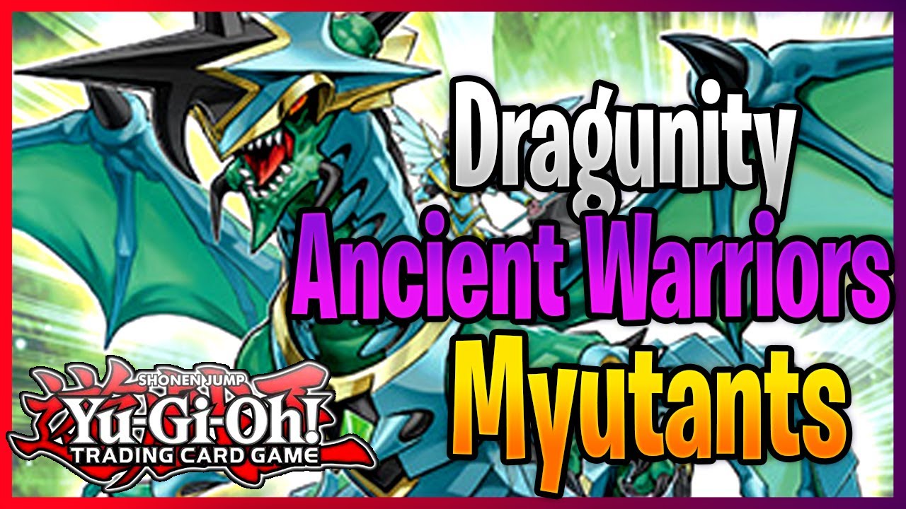 NEW Dragunity Synchro, Ancient Warriors Boss Monster & Myutant Trap ...