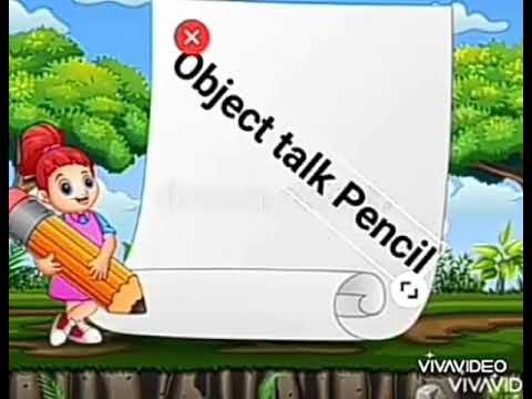 Object talk pencil - YouTube