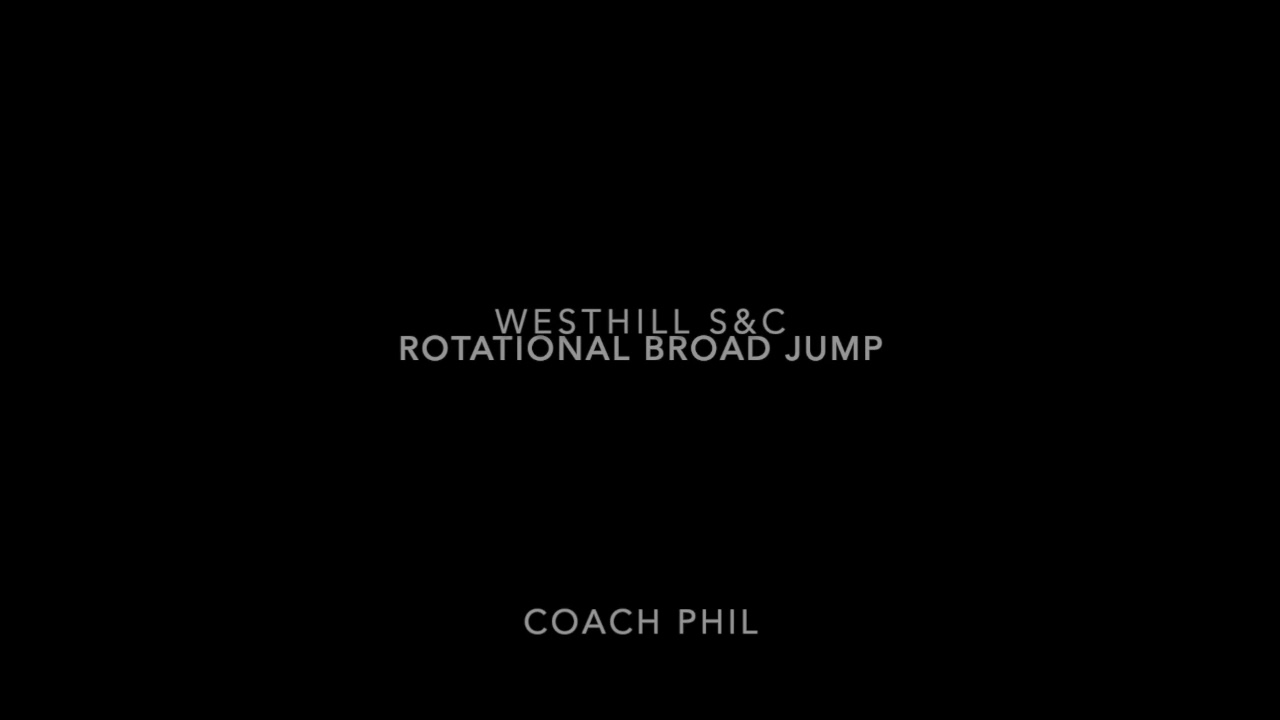 Rotational Broad Jump - YouTube