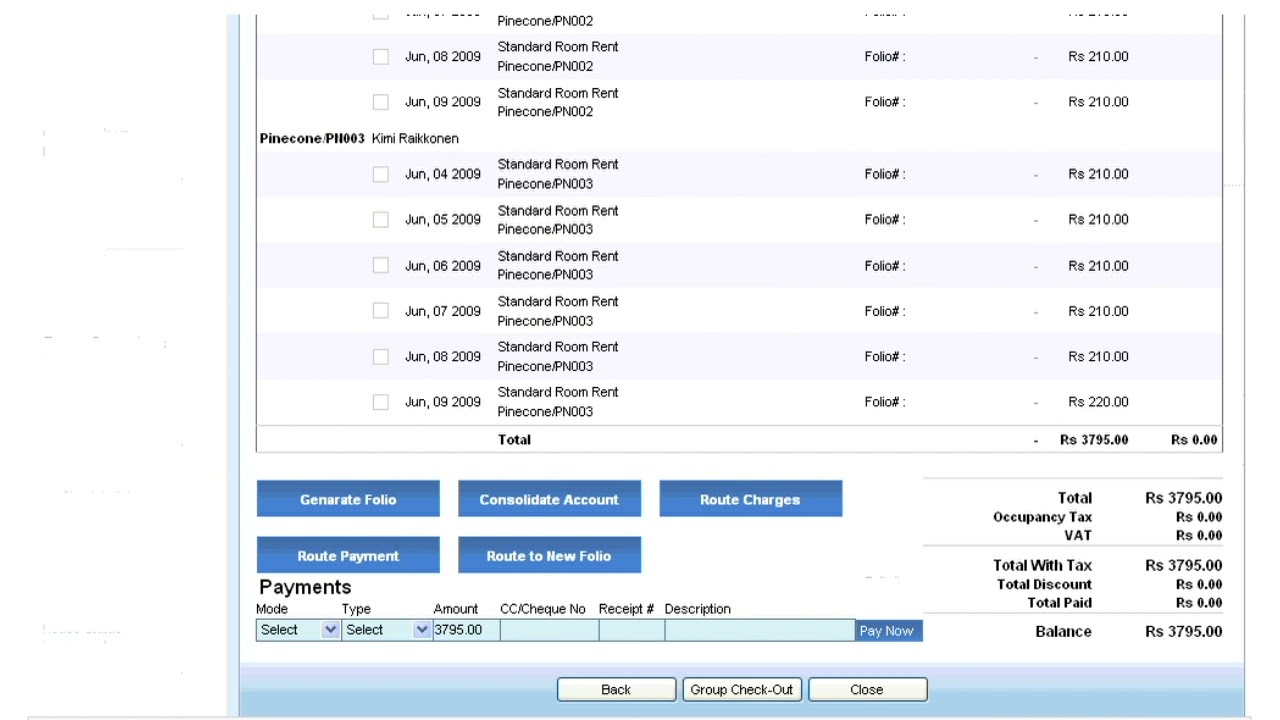 How to Generate Folio in a Group Reservation | Hotelogix - YouTube