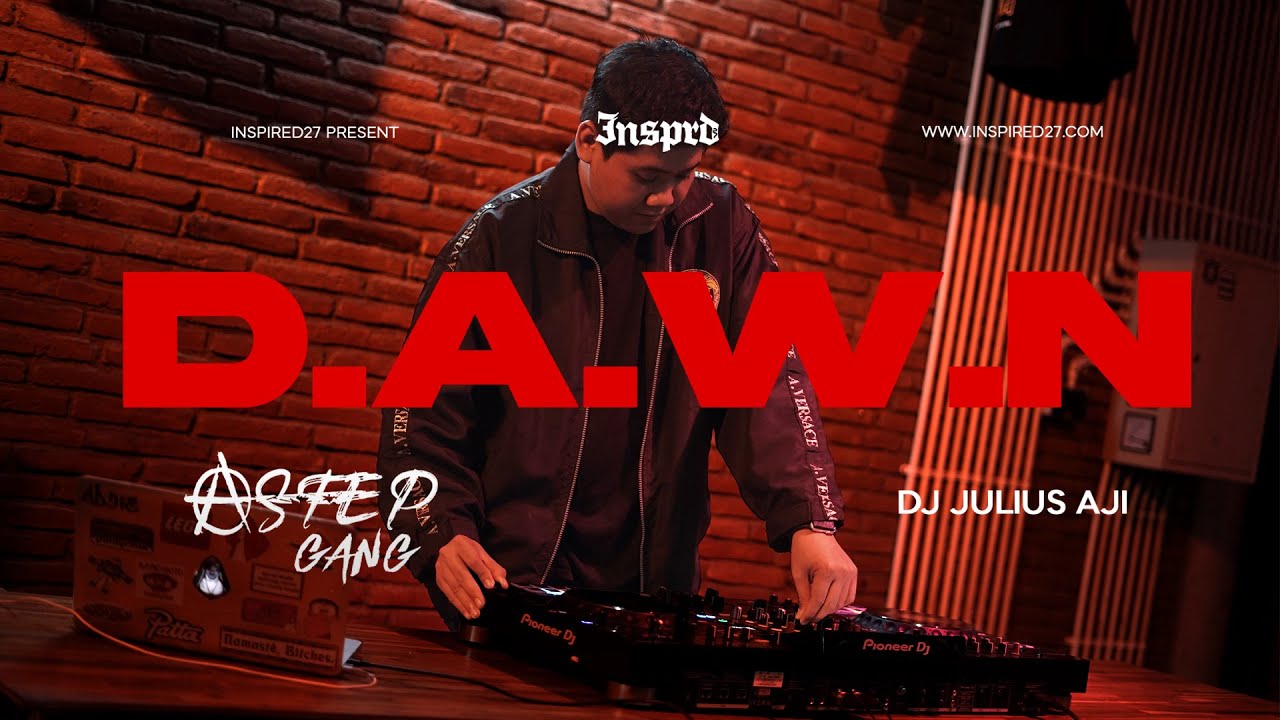 DJ JULIUS AJI LIVE AT INSPIRED27 MAIN STORE - YouTube