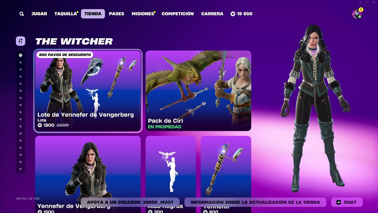 THE WITCHER AND NIGHTMARE BEFORE CHRISTMAS SKINS RETURN! | FORTNITE ...