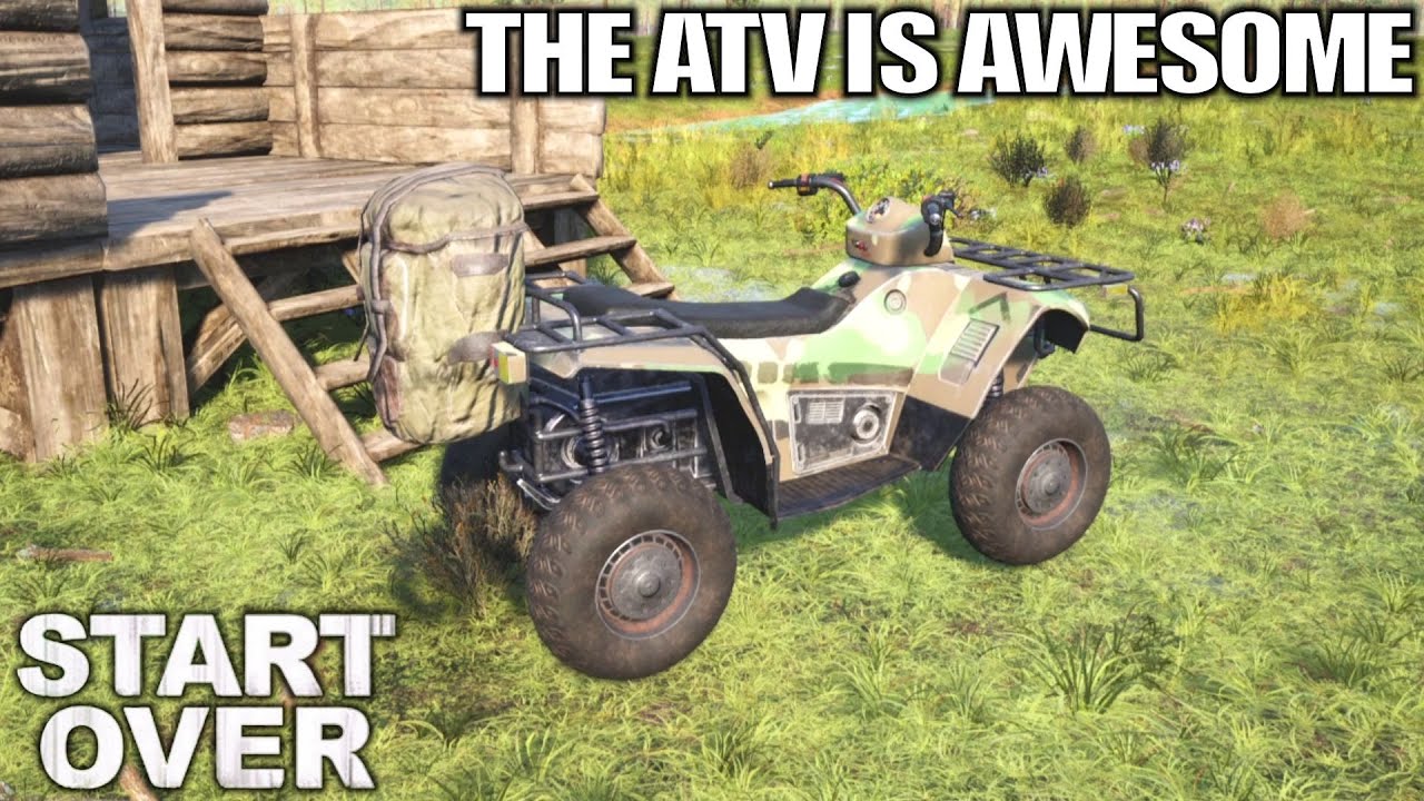 Day 3 Survival ATV Aquired | Start Over Gameplay | Part 3 - YouTube