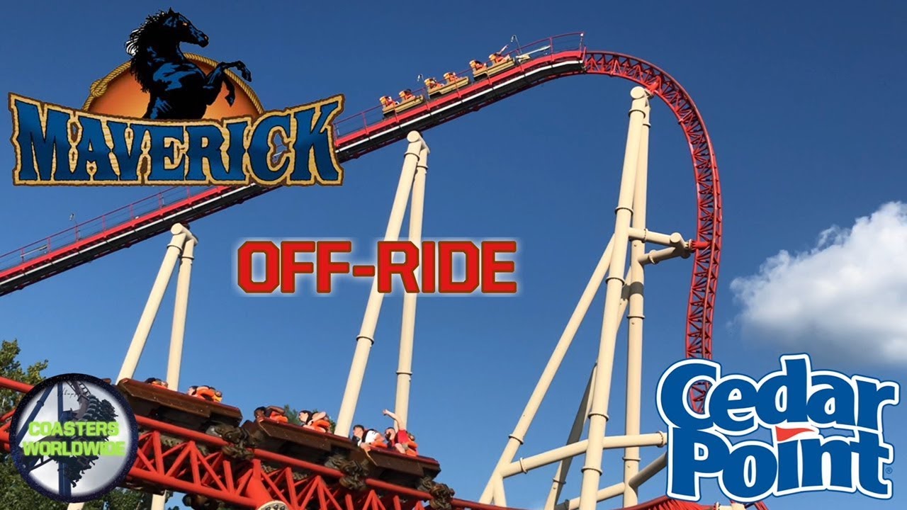 Maverick at Cedar Point (Off-ride, 4K Ultra HD) - YouTube
