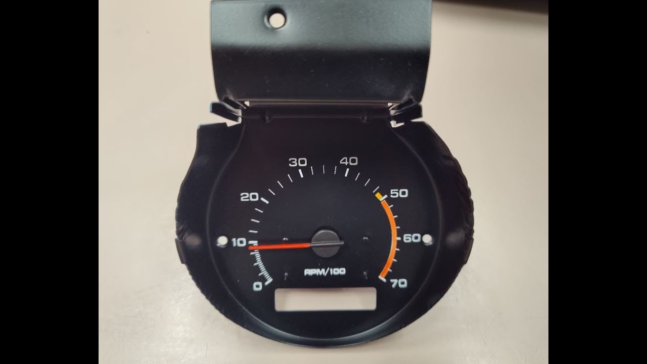 1973 - 1977 Chevy A Body Tachometer Restoration (Chevelle, El Camino ...