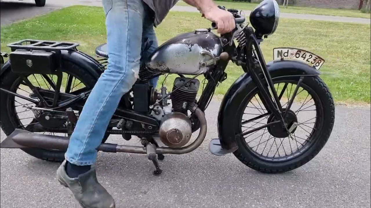 Dkw Sb200 1933 for sale at www.dutch-lion-motorbikes.com - YouTube