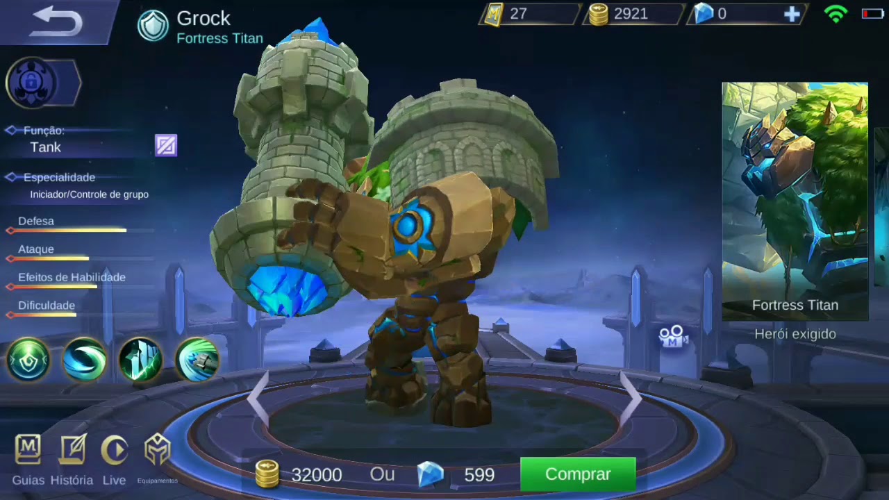 Conheça os champions TANK de MOBILE LEGENDS - YouTube