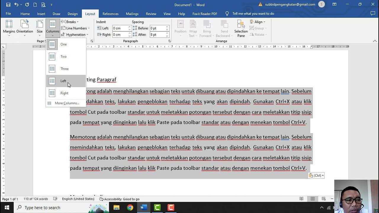 Dasar-dasar Ms Word #2 - YouTube