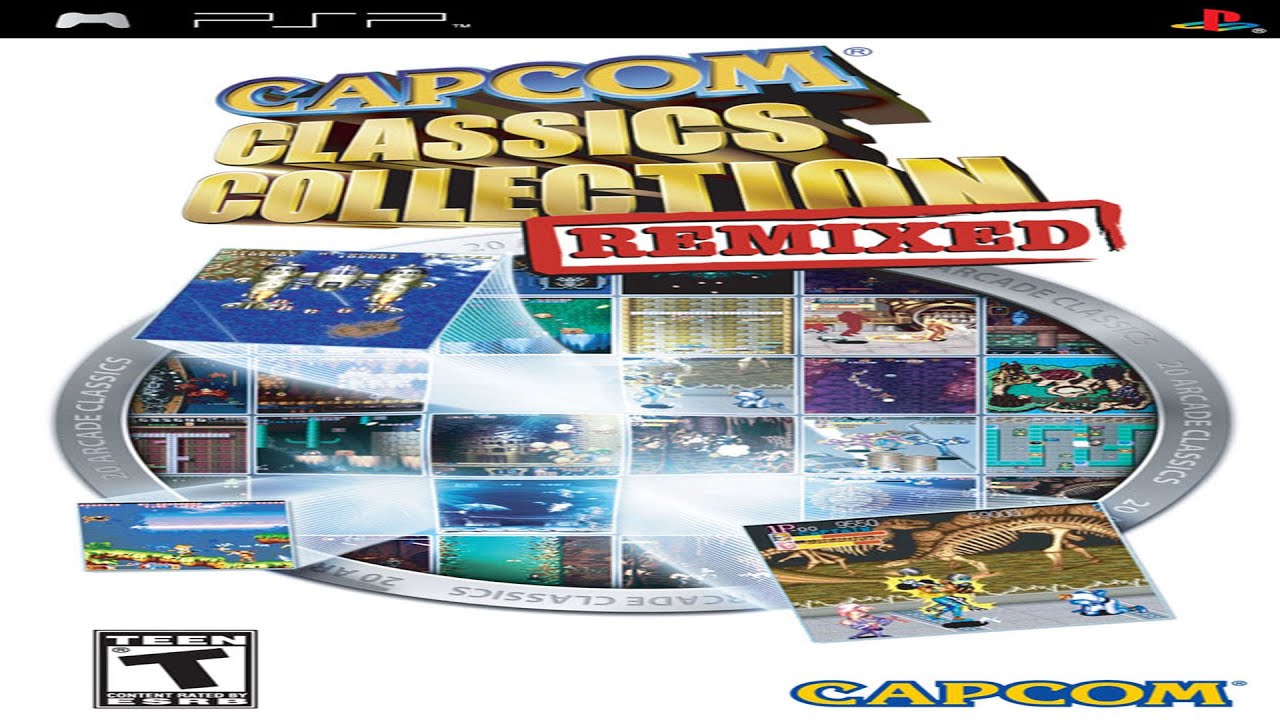 Capcom Classics Collection Remixed Gameplay PSP - YouTube