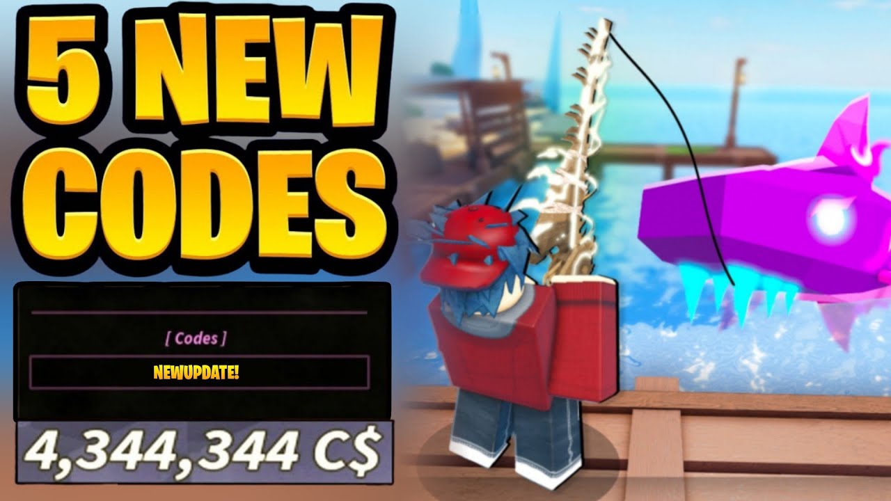 ⚠️NEW⚠️ ALL WORKING CODES FOR FISCH 2025 - ROBLOX FISCH CODES 2025 ...