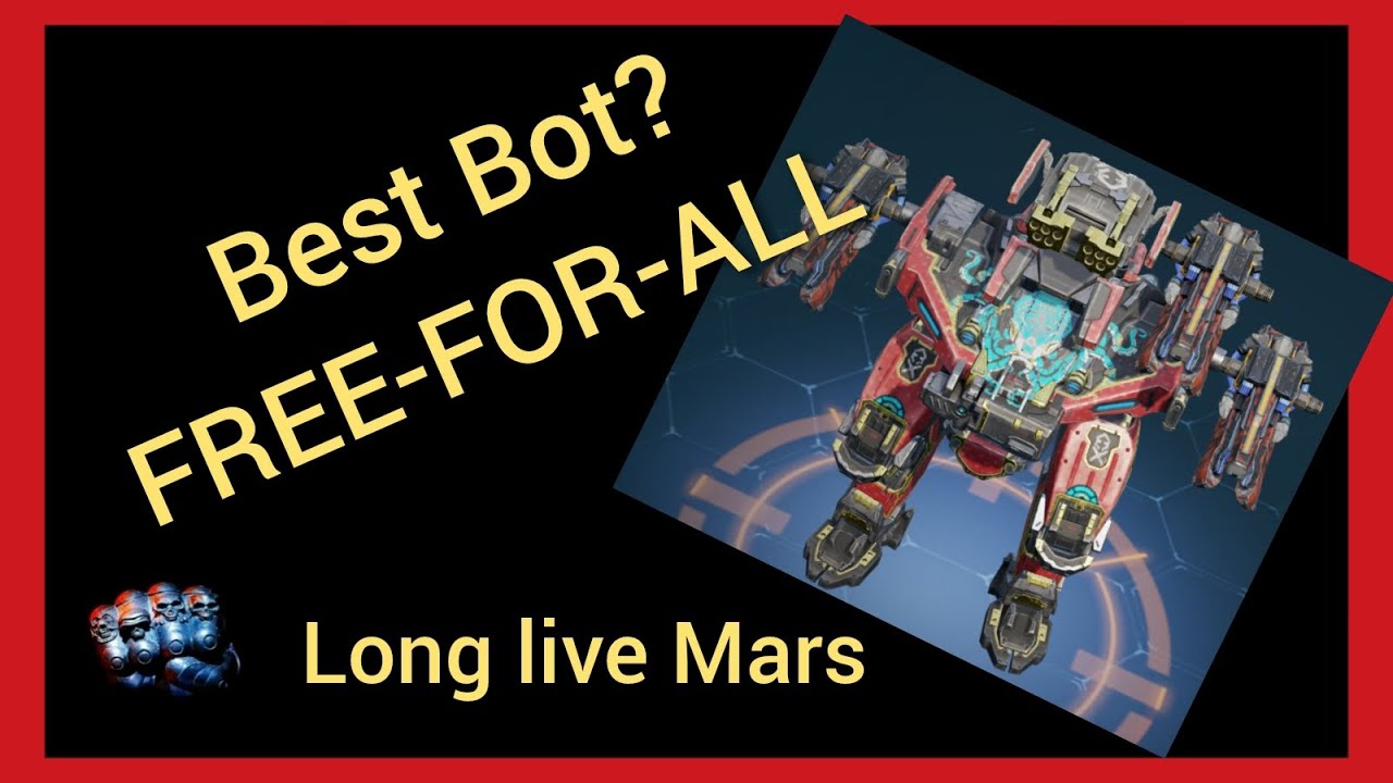 Long living Mars , War Robots best Bot 2022? - YouTube