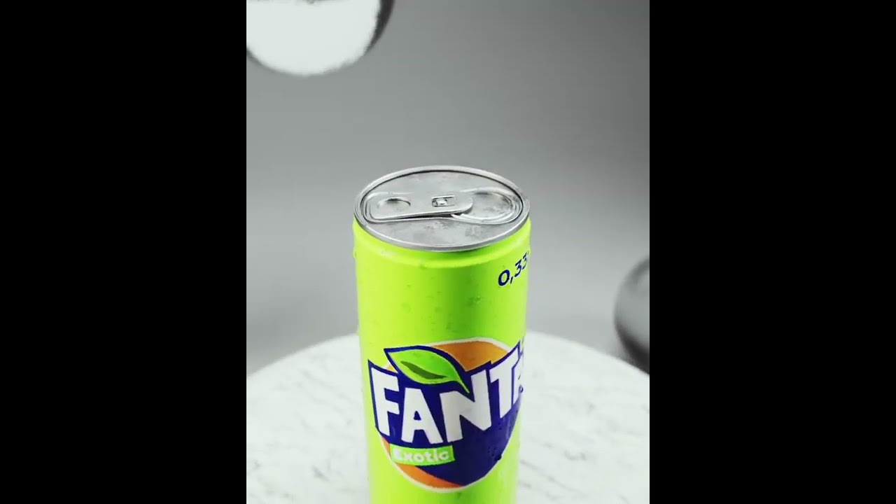 Fanta exotic 3D render Animation - YouTube