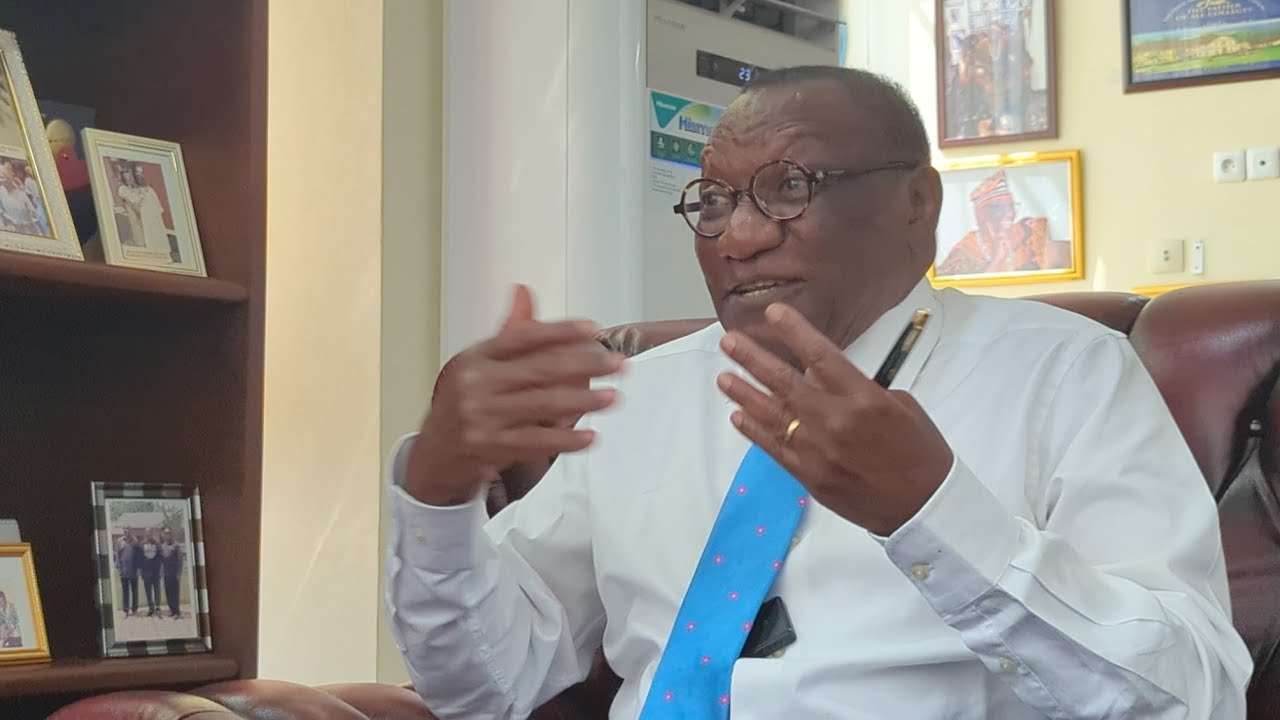 Prof Ephraim Ndeh Ngwafor ,SOBAN of 1965 Class was Guest on CRTV - YouTube