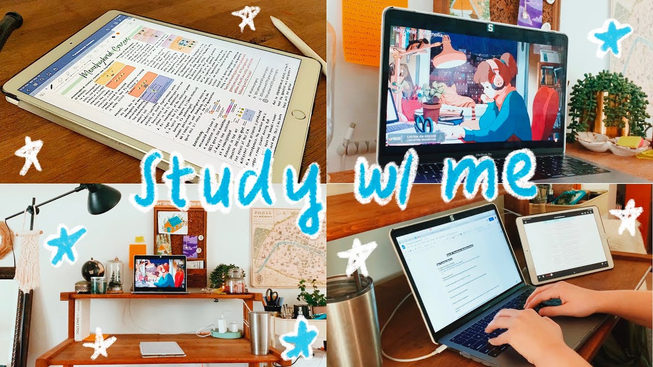 Study with Me: 7+ Hours of Studying & Note-Taking - YouTube