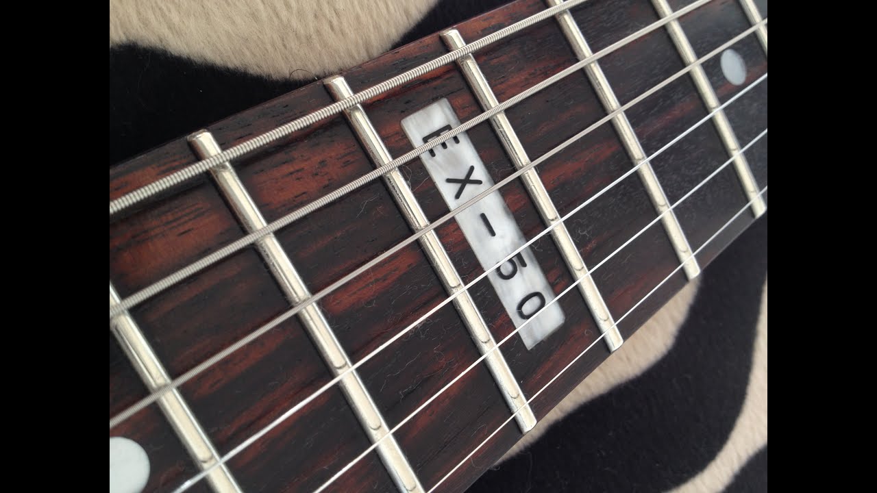 Esp Ltd Ex-50 - Snow White - Specifications and Features - YouTube