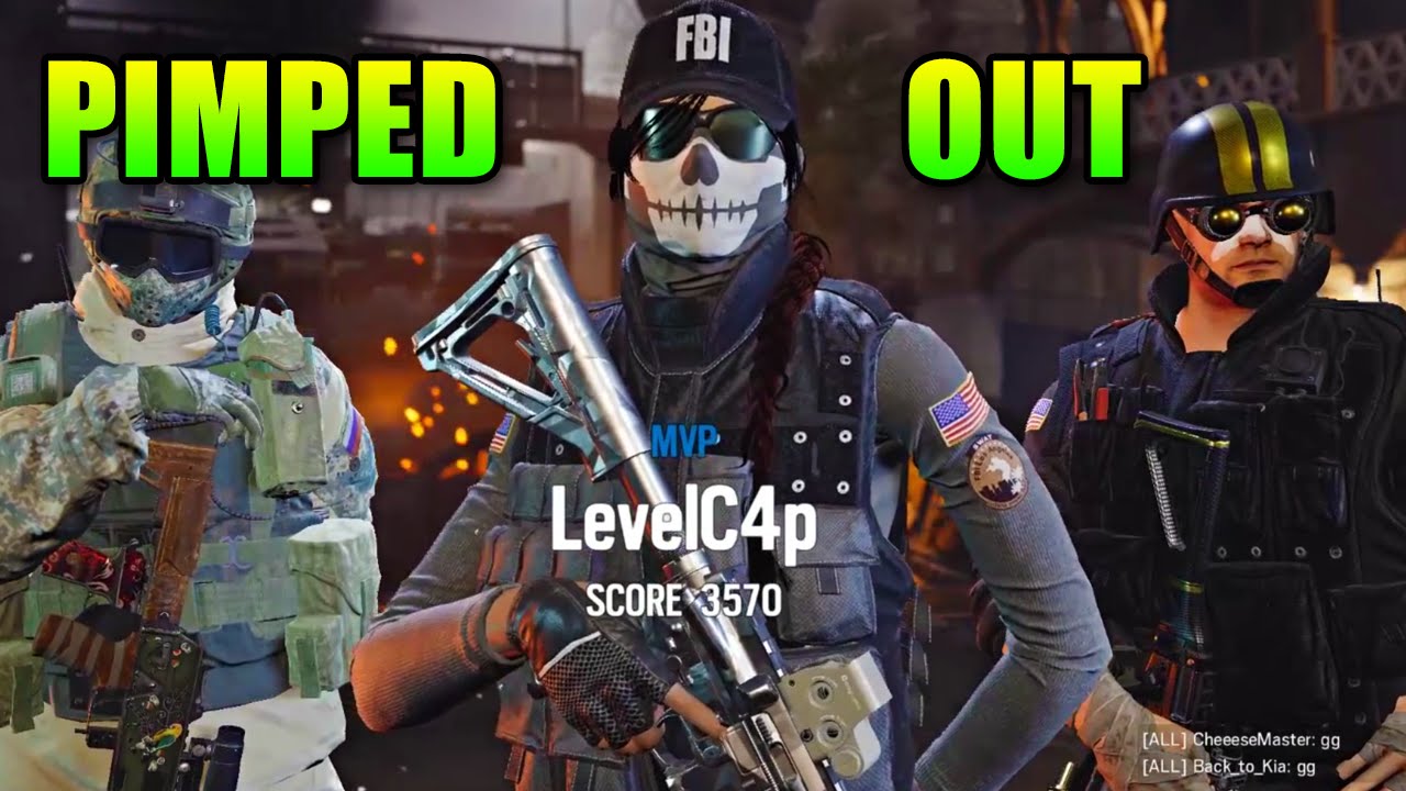 Pimped Out In Rainbow Six Siege - YouTube