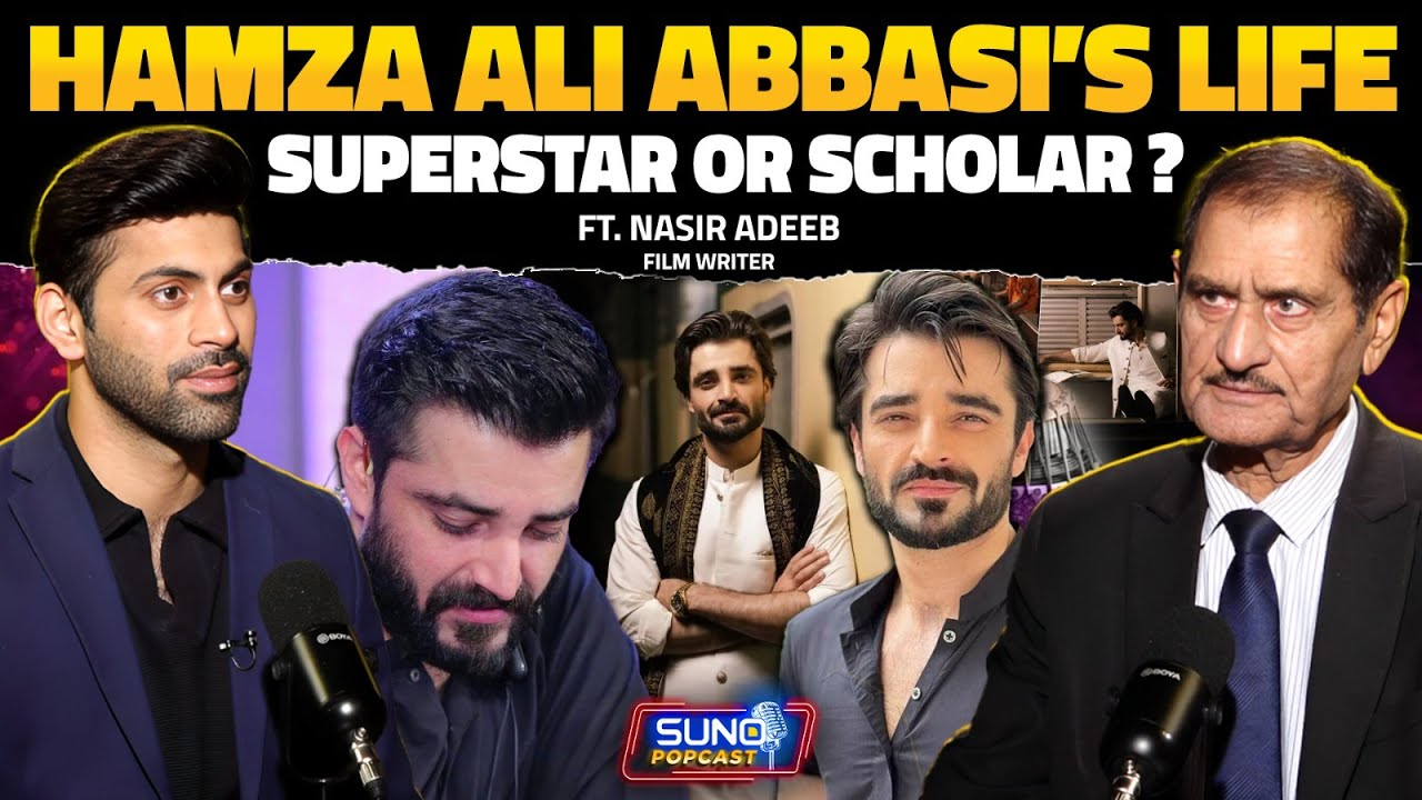 Superstar or Scholar? hidden side of Hamza Ali Abbasi | Ft. Nasir Adeeb ...