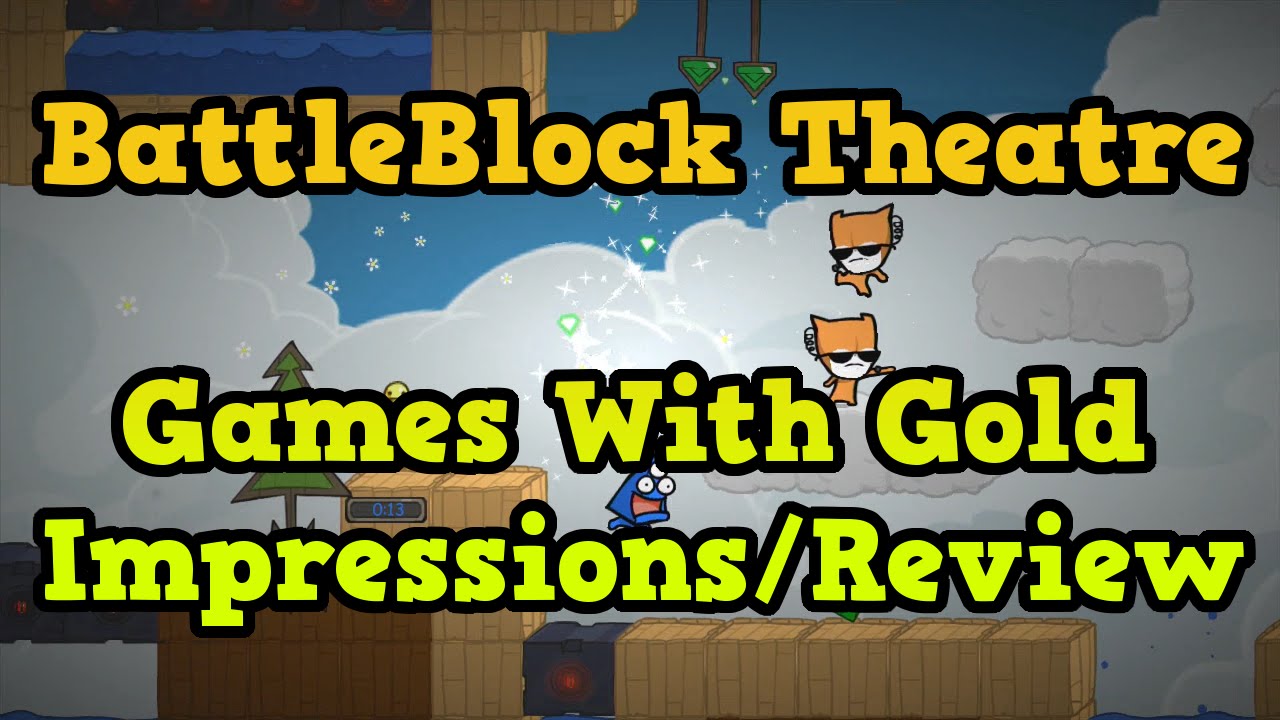 Battleblock Theatre (Xbox 360 Games With Gold July) - YouTube