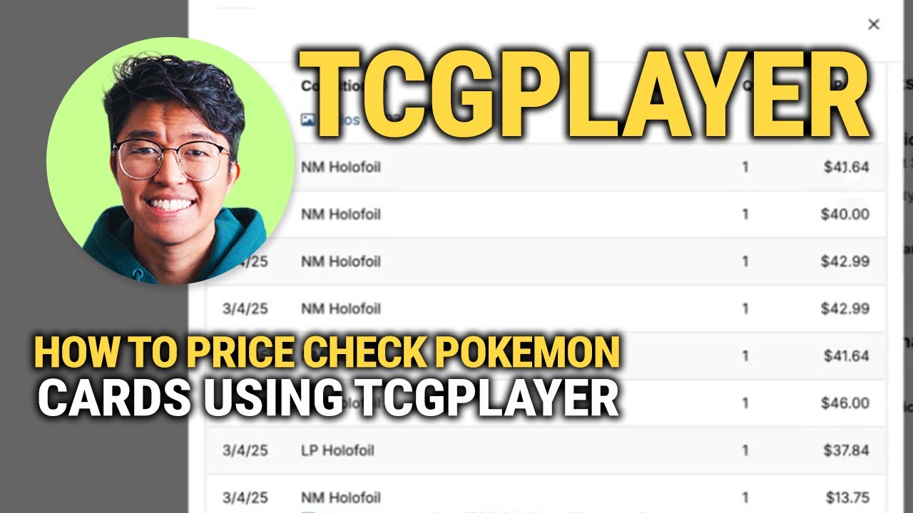 How To Price Check Pokémon Cards Using TCGPlayer: EASY Guide! - YouTube