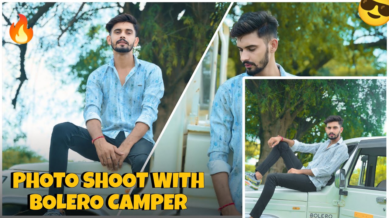 Photo Shoot With Bolero Camper 😍| Sunil Lamba Vlogs - YouTube