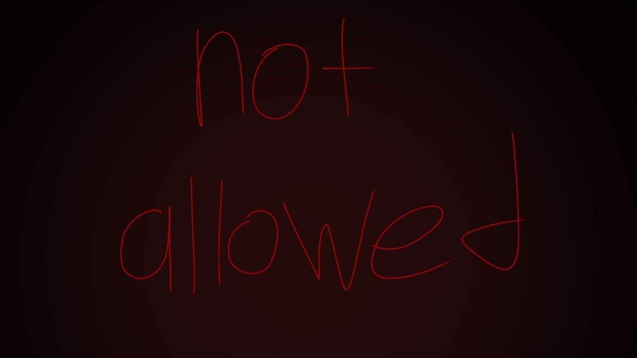 not allowed meme || vent - YouTube