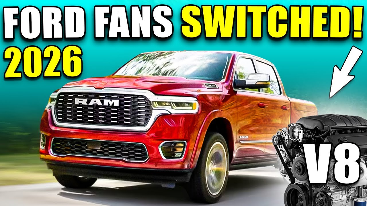 ALL-NEW V8 Engine for 2026 RAM 1500 Made Me CRY Tears of Joy! - YouTube