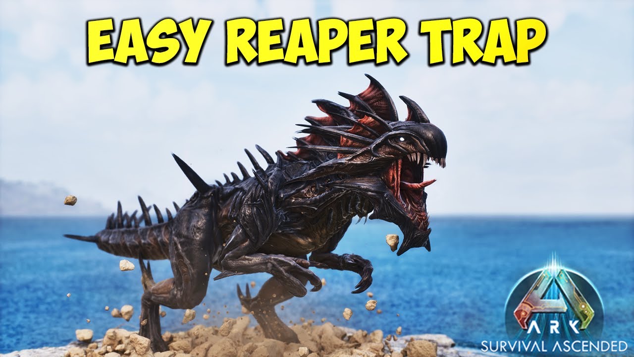 How to Build a PERFECT Reaper Trap in ARK Survival Ascended - YouTube