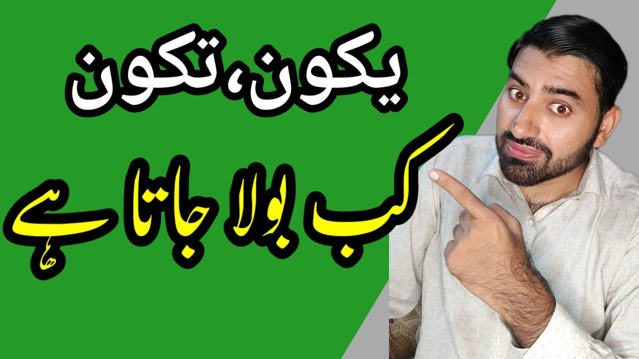 Learn Arabic Easily / Yakoon and Takoon Usage / Spoken Arabic Sentences ...