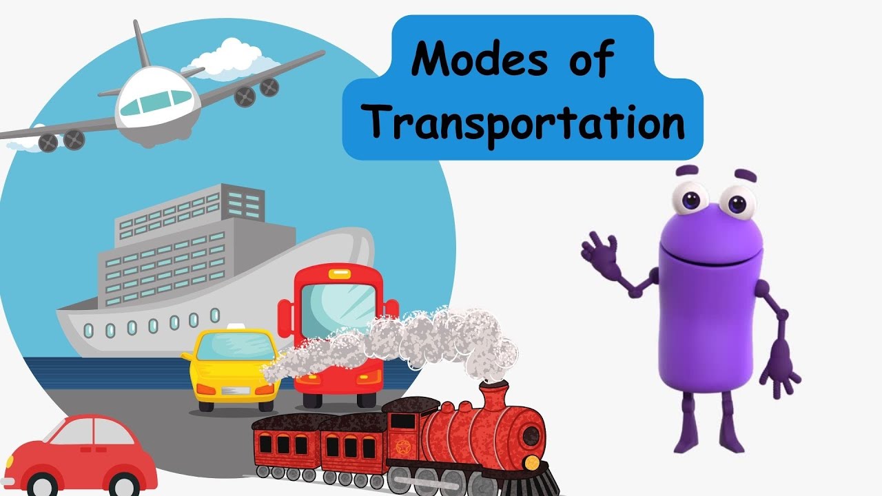Modes of Transportation for Kids 🚗 ️🚢 | Learn Land, Air & Water ...