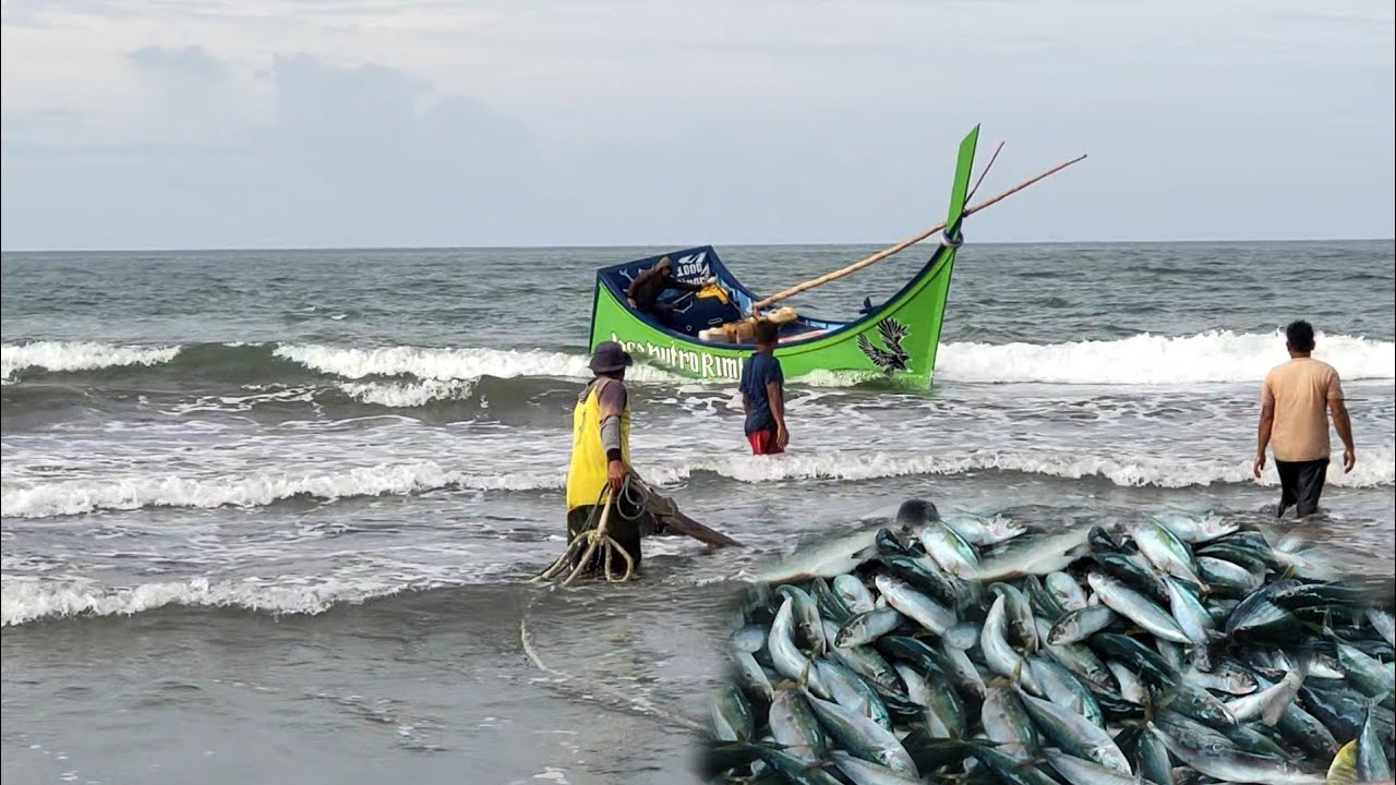 Beginilah Cara Nelayan Indonesia Laut Aceh Membawa Hasil Tangkapan Ikan ...