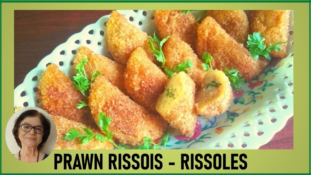 Goan Prawn Rissois / Rissois / Shrimp Rissoles / Rissoles / Goan ...