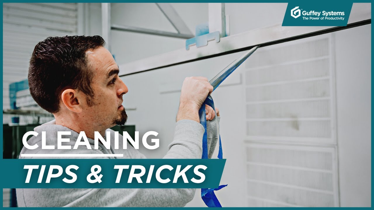 Cleaning Tips & Tricks | How To Clean Guffey Systems' Products - YouTube