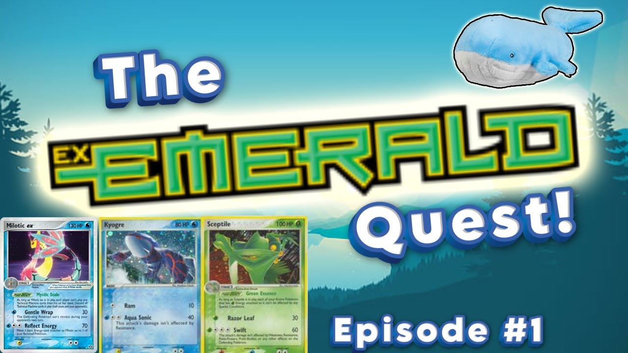 The Ex Emerald Quest Begins!! Episode #1 (Pokemon Card Master Set) w ...