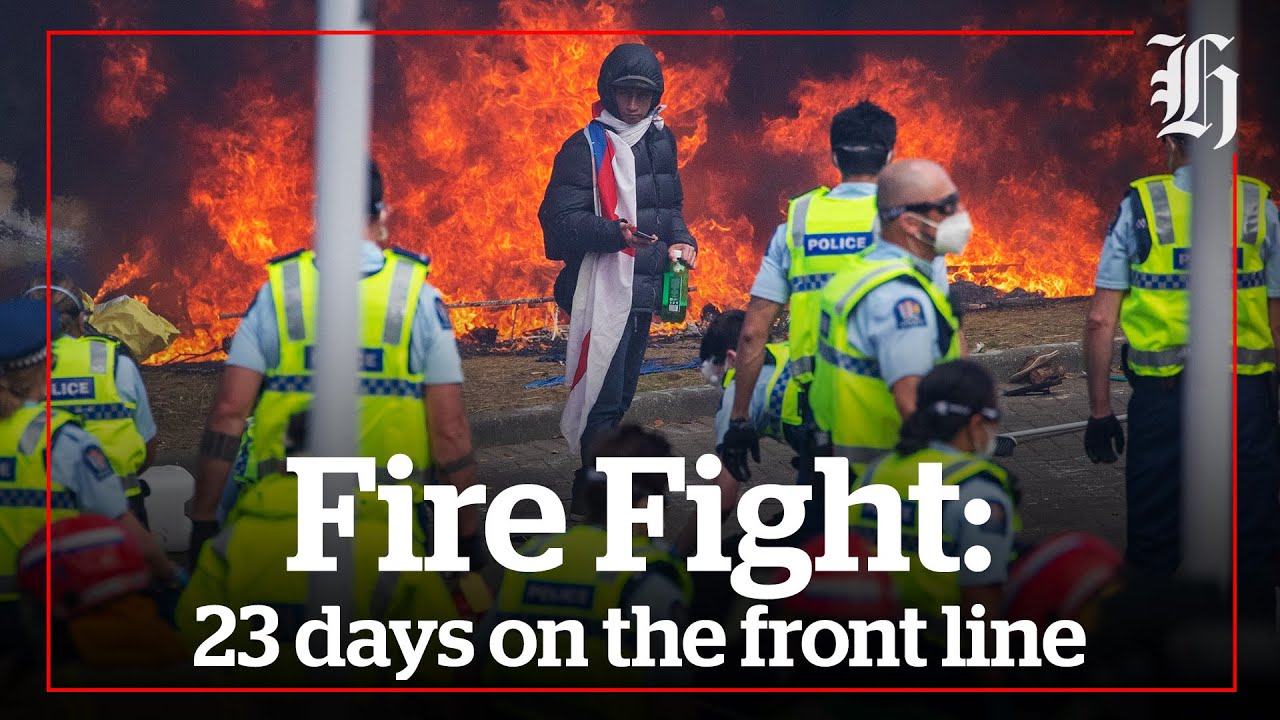 Fire Fight: 23 days on the front line at the Parliament protest ...